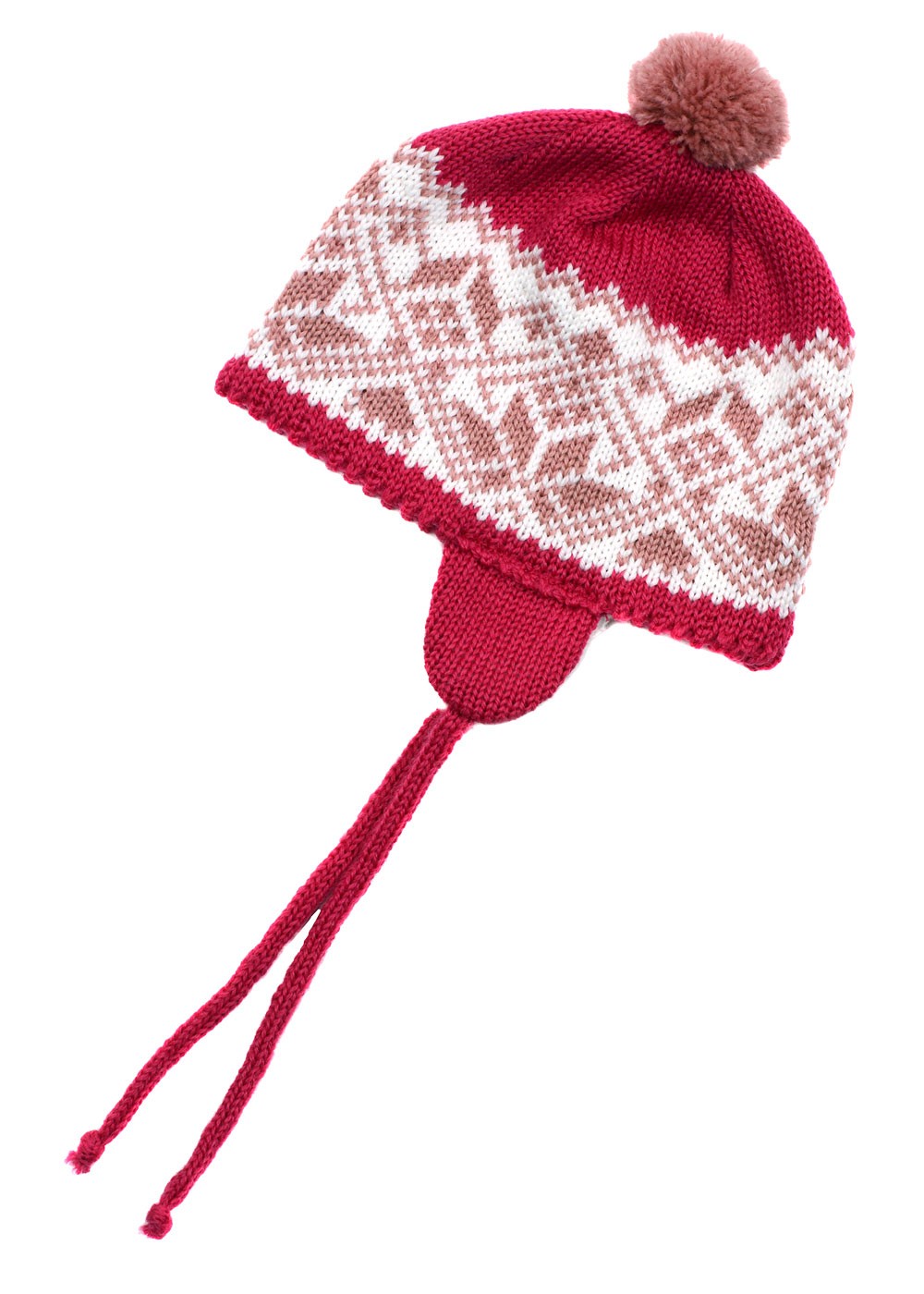 Snowflake Lined Hat | Wool | Norwegian Sweaters