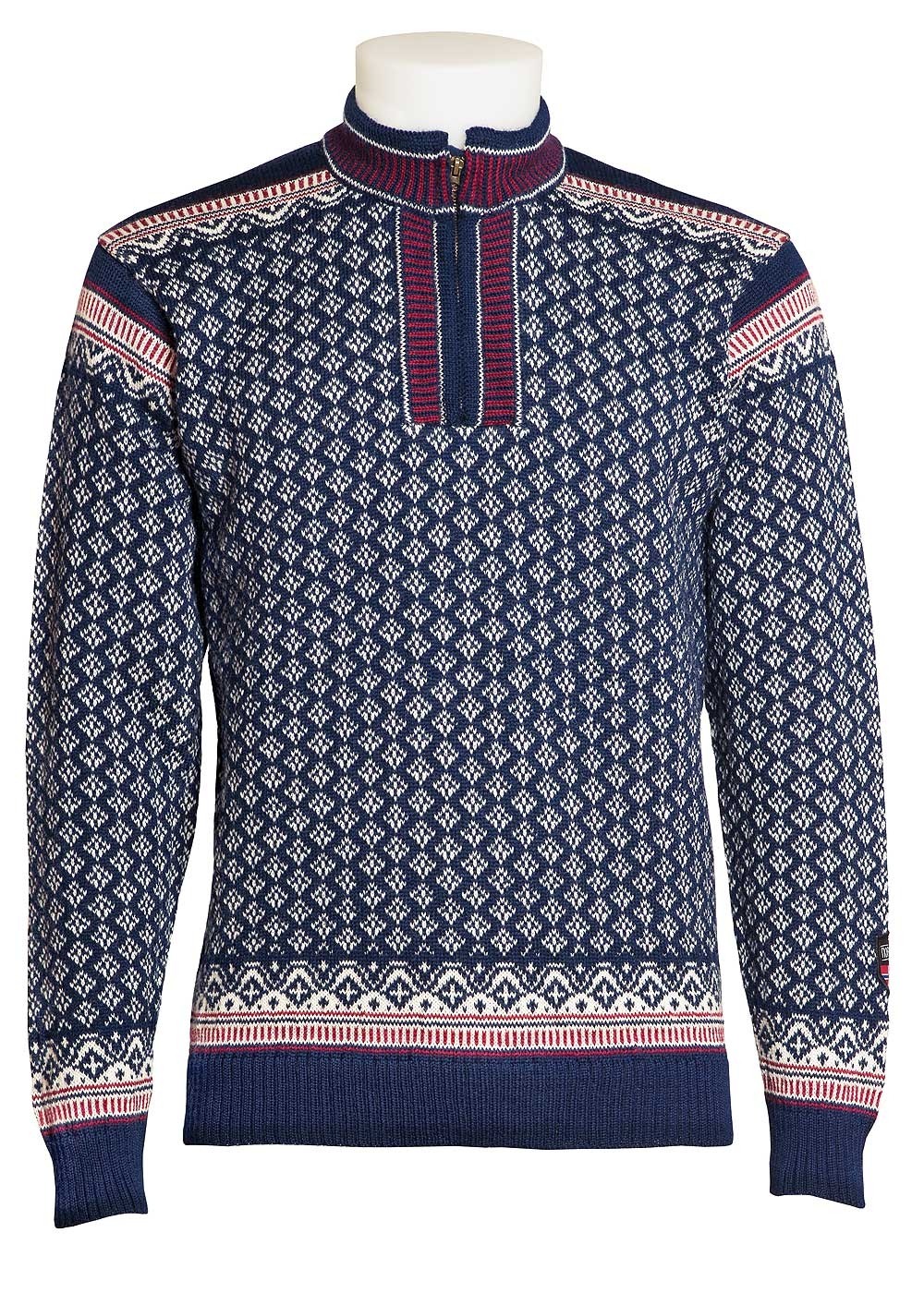 Hamar Zip Pullover | Wool | Norwegian Sweaters