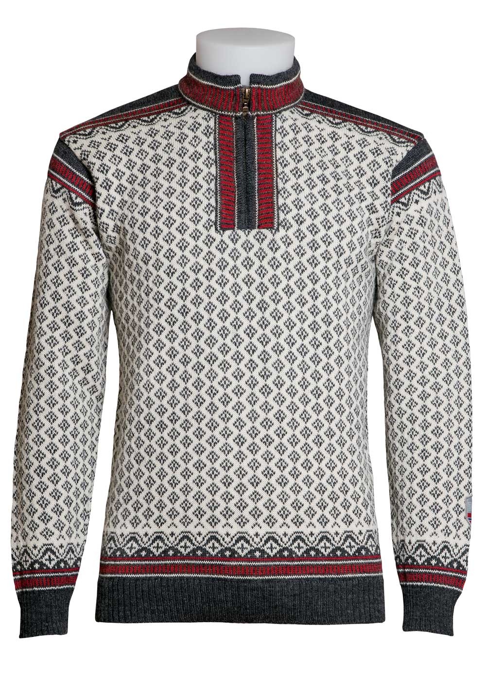 Hamar Zip Pullover | Wool | Norwegian Sweaters